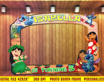 Lilo stitch frame | Etsy