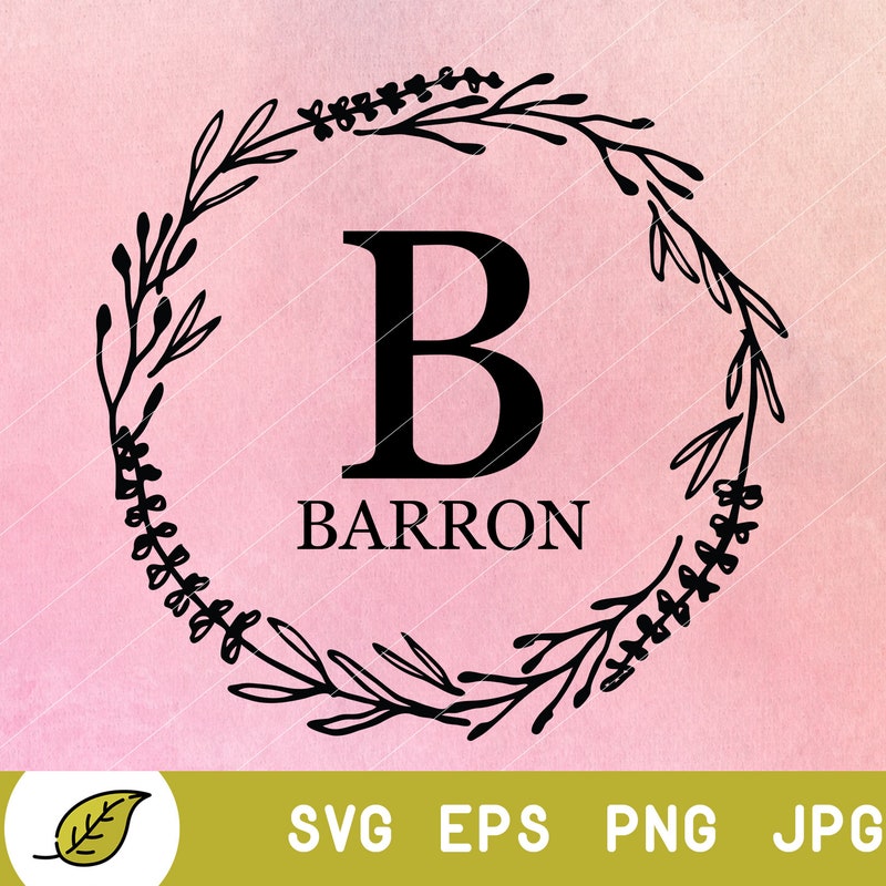 Last Name Svg - Etsy