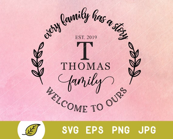 Home Sweet Home Svg Last Name Svg Family Name Svg - Etsy