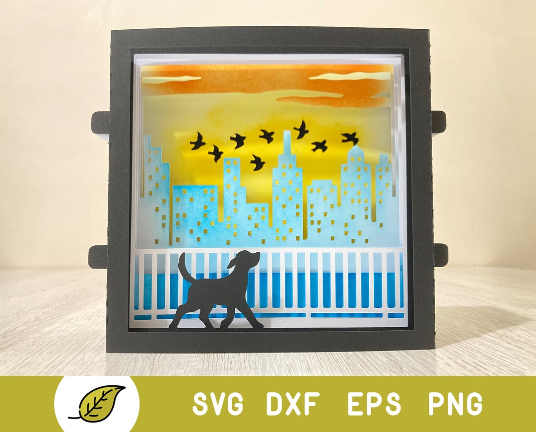 Shadow Box Svg, Shadowbox Svg, Lightbox Svg, Light Box Svg, Paper Light ...