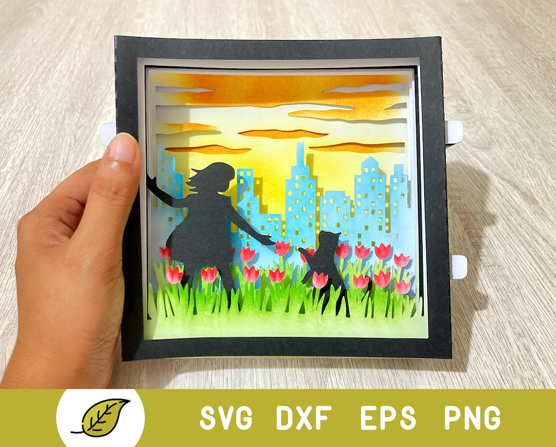 Shadow Box Svg, Shadowbox Svg, Lightbox Svg, Light Box Svg, Paper Light ...