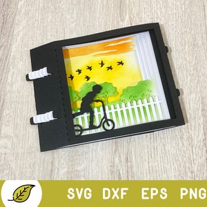 Shadow Box Svg, Shadowbox Svg, Lightbox Svg, Light Box Svg, Paper Light ...