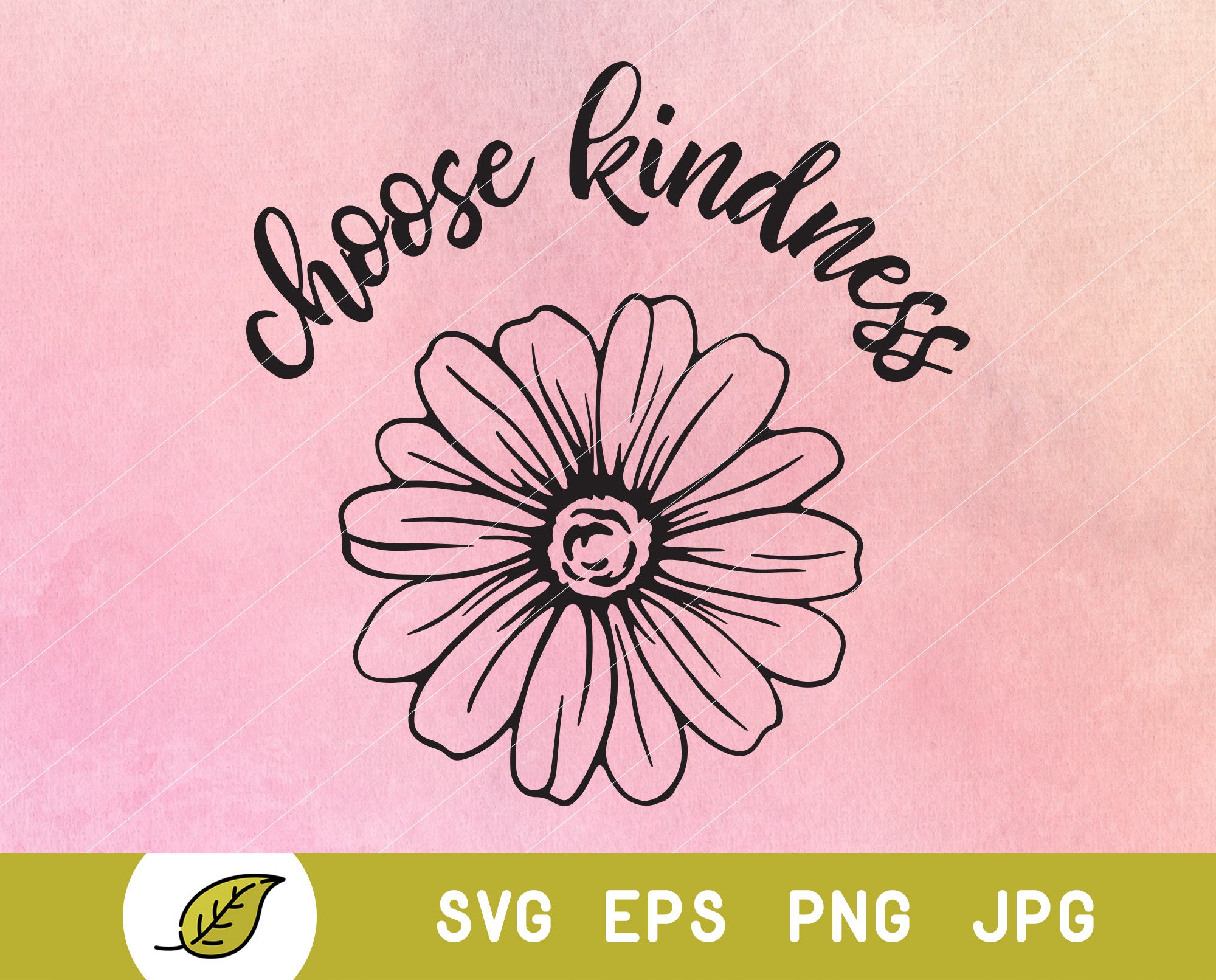 Digital Art & Collectibles choose kind svg hand lettered svg be kind ...