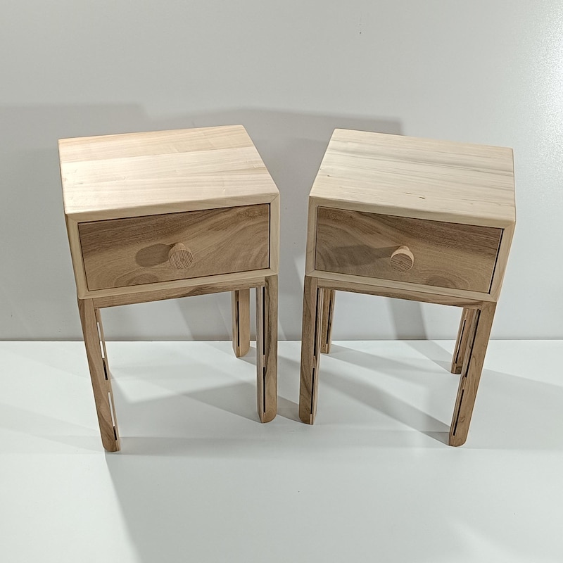 Minimal Nightstand - Etsy