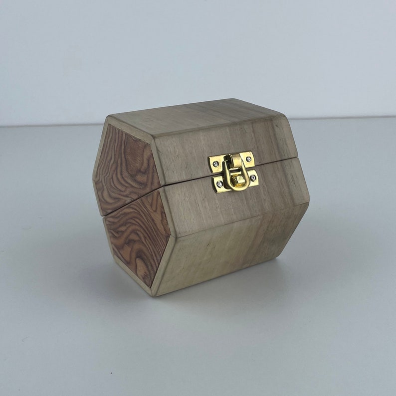 Wooden Hexagonal Watch Box - Etsy