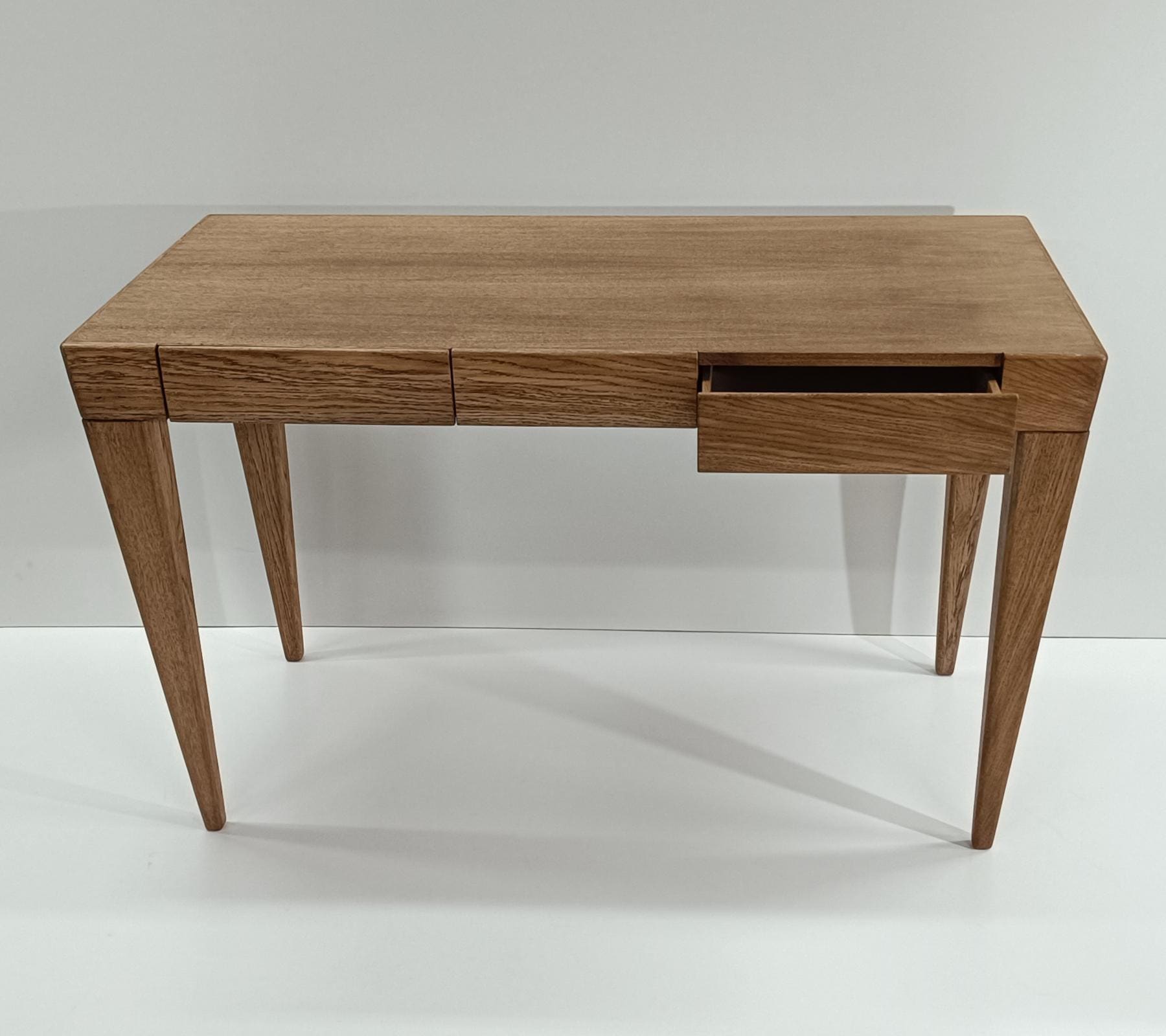 Oak Desk Stenos With a Thick Top and Drawers - Available in Different ...