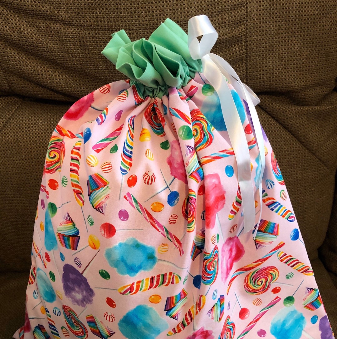 Reusable Fabric Candy Gift Bag Large Gift Bag For Girls Pink Etsy reusable-fabric-candy-gift-bag-large-gift-bag-for-girls-pink-etsy
