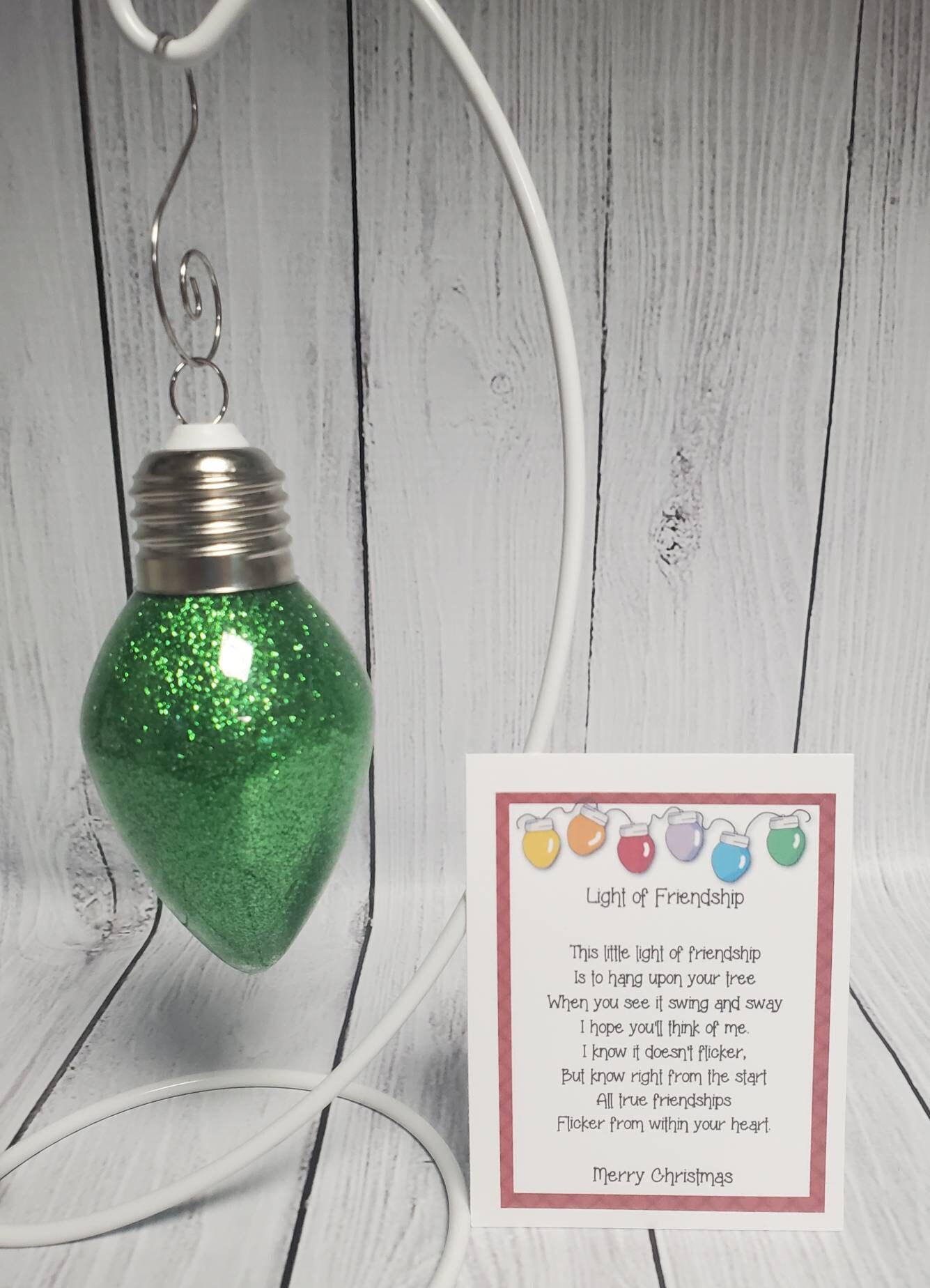 Light of Friendship Ornament/friends/besties/christmas - Etsy