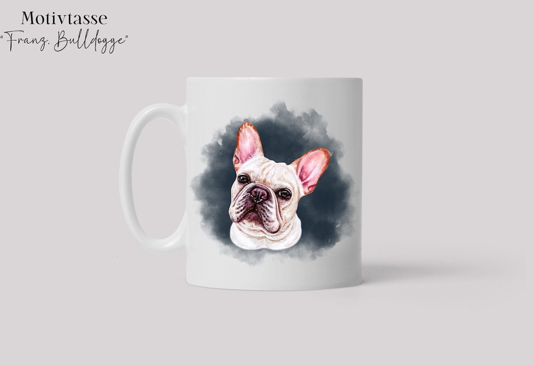 Motif Cup french Bulldog Cup With Print - Etsy
