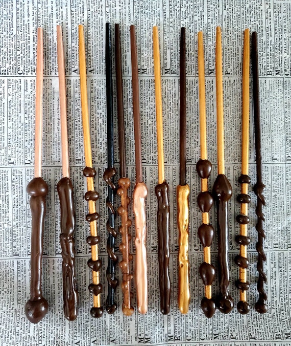 6 Wizard Chopstick Wands | Etsy