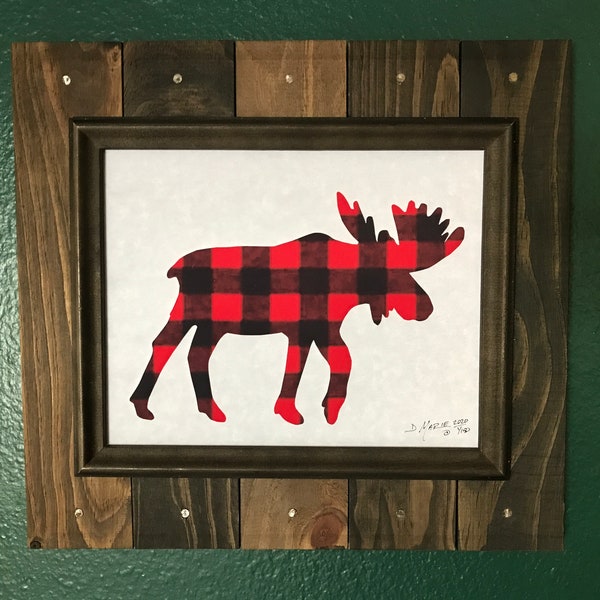 Moose Art - Etsy