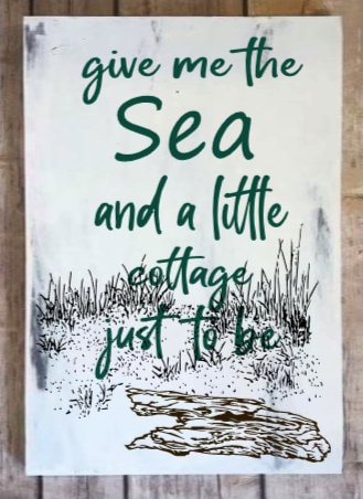 Give Me the Sea Svg File Quote - Etsy