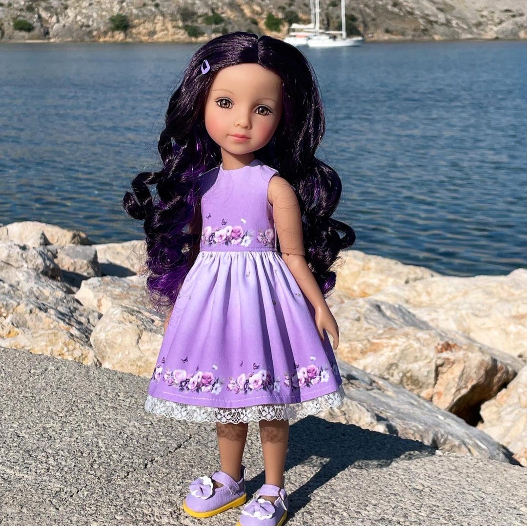 Dress for Ruby Red Fashion Friends Doll in Lilac / Dress in Lilac for ...