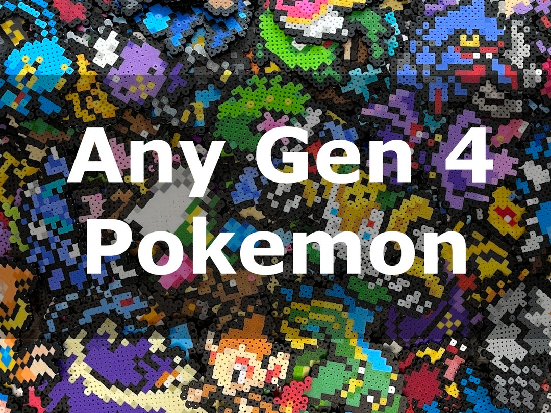 Any Gen 4 Pokemon - Sinnoh - Perler - Etsy UK