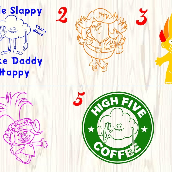 Troll Stickers - Etsy
