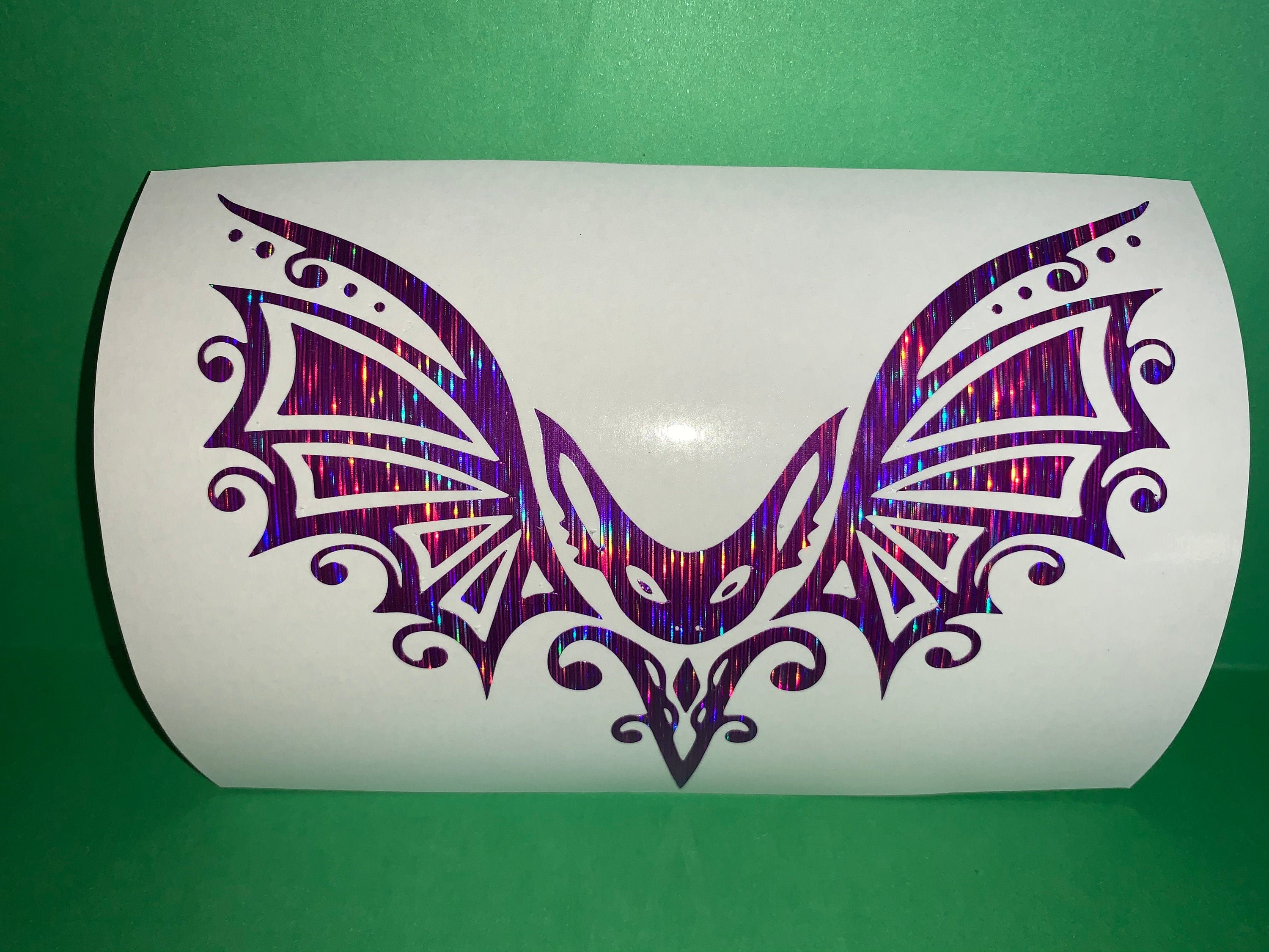 Beautiful Bat Decal /Vinyl Decal/Kids room/ Yeti Decal/ glass | Etsy