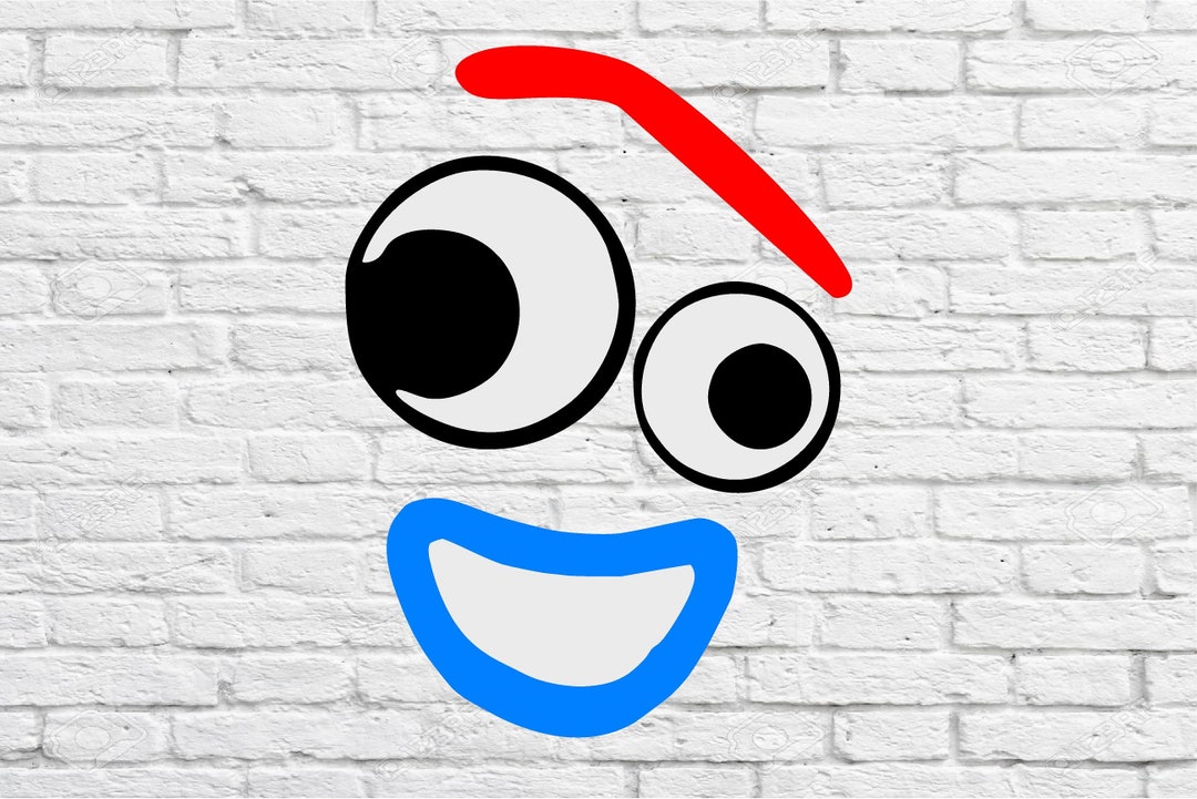 FORKY toy Story FACE Vinyl Decal DIY - Etsy