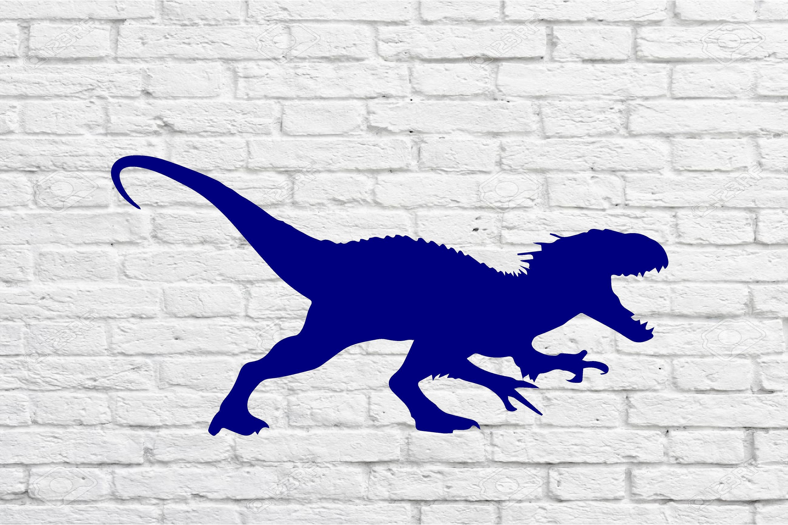 Indominus Rex /vinyl Decal/kids Room/ Yeti Decal/ Glass Block - Etsy