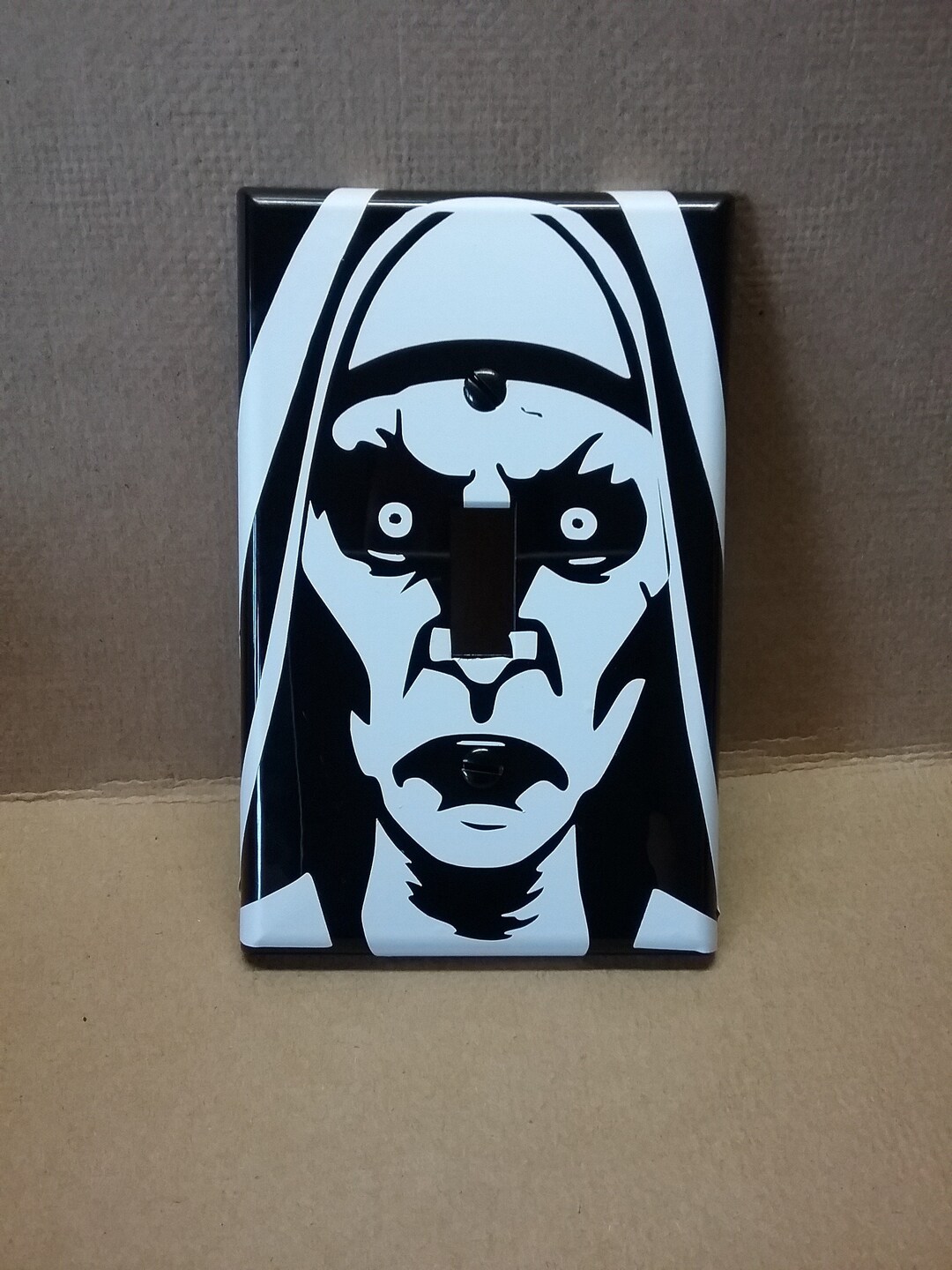 The NUN Light Switch Plate- Done With Vinyl - Etsy