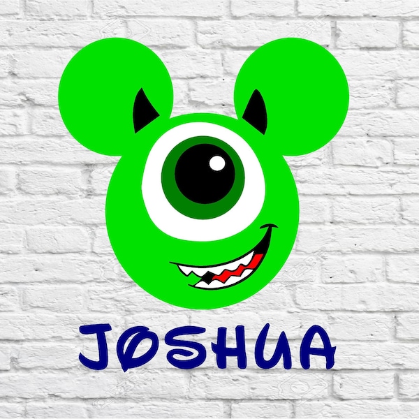 Mike Wazowski Decal - Etsy