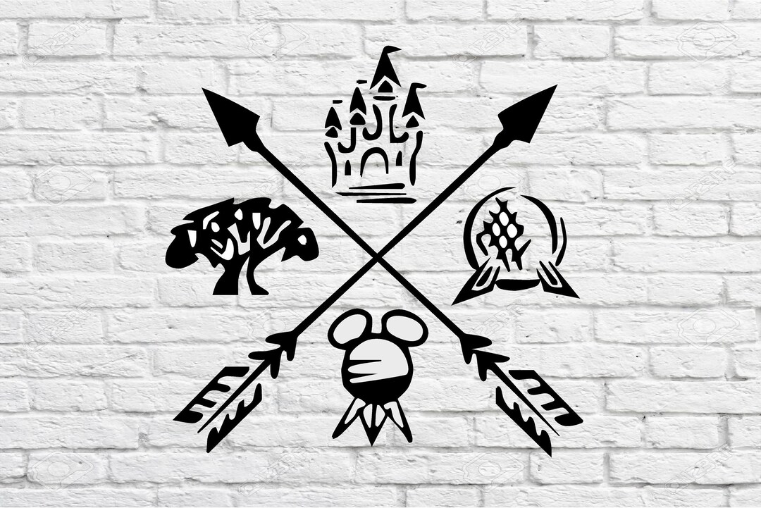 Disney Parks Sign /vinyl Decal/kids Room/ Yeti Decal/ Glass Block Decal ...