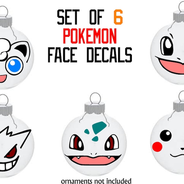Ornament Decals - Etsy