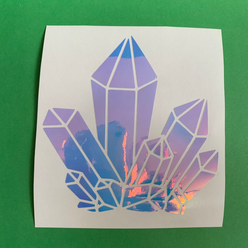 Crystal Decal - Etsy