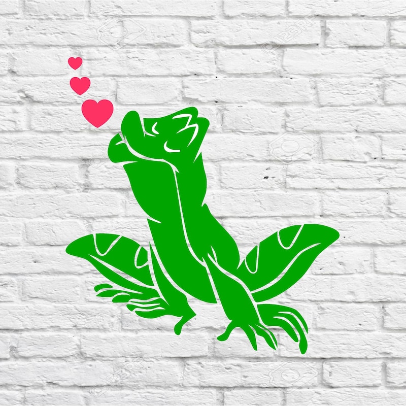 Frog Wall Decal - Etsy