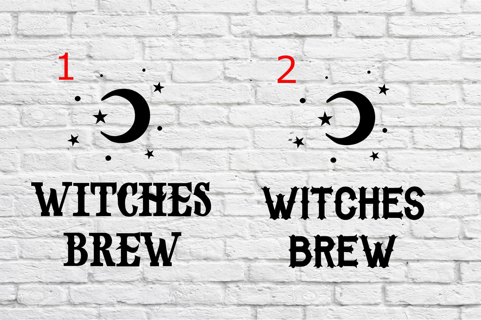 Witches Brew Decals-vinyl Indoor-outdoor - Etsy