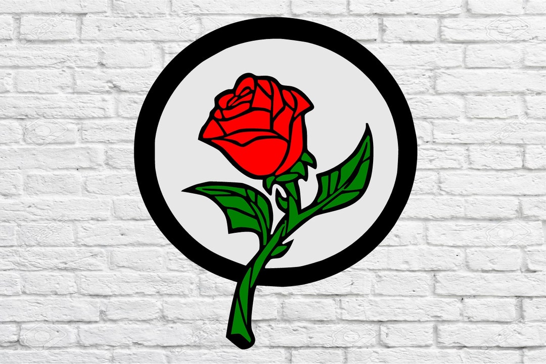 Disney Rose Decal /vinyl Decal/kids Room/ Yeti Decal/ Glass Block Decal ...