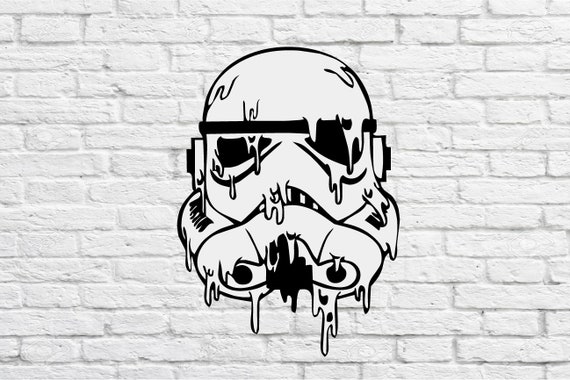 Storm Trooper Decal /vinyl Decal/kids Room/ Yeti Decal/ Glass - Etsy