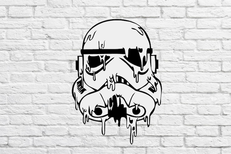 Storm Trooper Decal /vinyl Decal/kids Room/ Yeti Decal/ Glass - Etsy