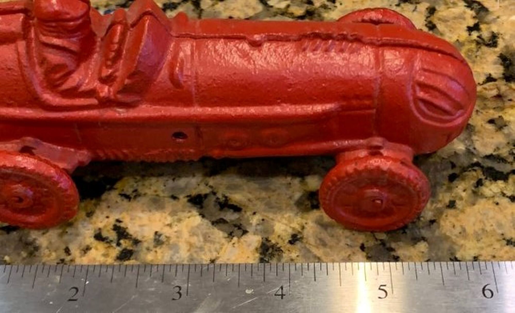 Vintage Cast Iron Sports Car - Etsy