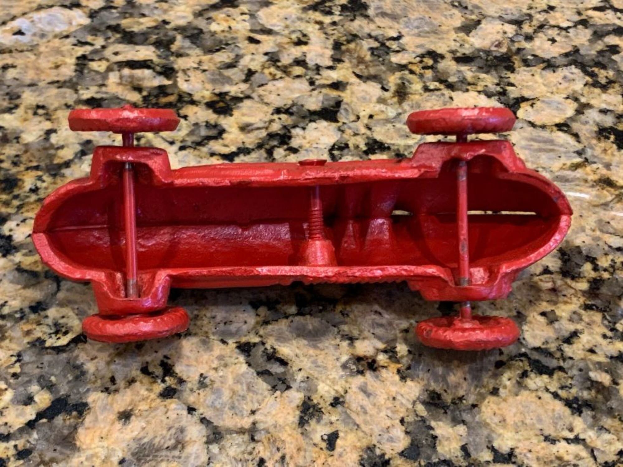 Vintage Cast Iron Sports Car - Etsy