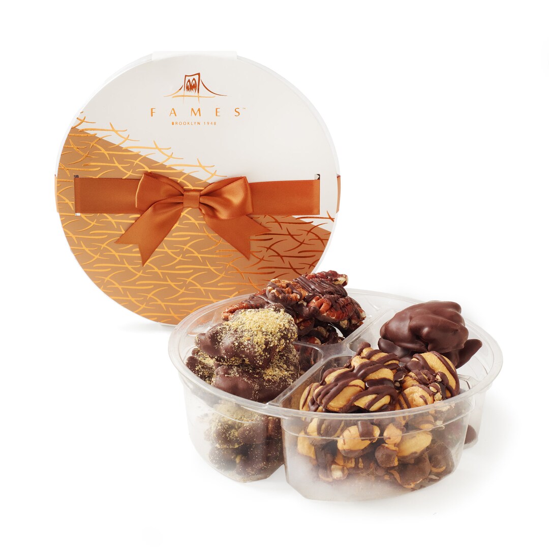 Nut Cluster Chocolate Gift Gift Snack Includes Caramel Brittles, Pecan ...
