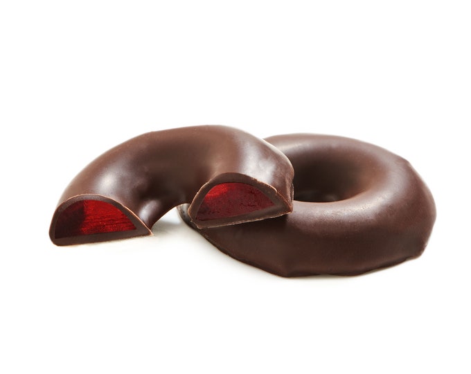 Chocolate Covered Jelly Rings, 1 Pound, Kosher Dairy Free. - Etsy