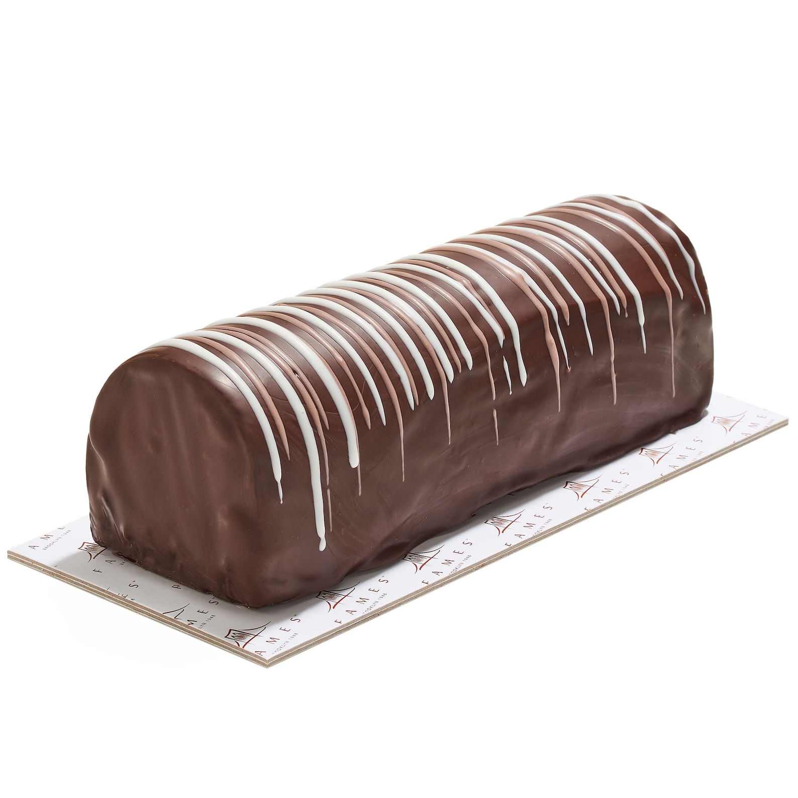 Gourmet Chocolate Truffle Log Kosher Dairy Free Premium Mishlaoch