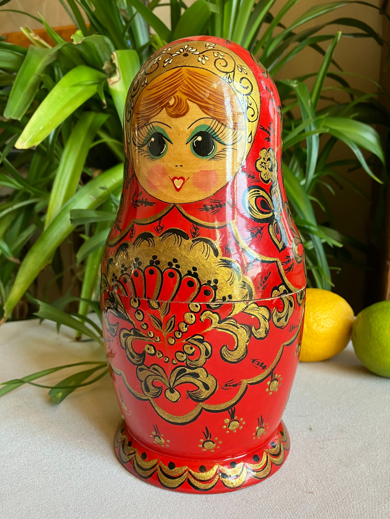 Vintage Russian Nesting Dolls Artisan Signed - Etsy