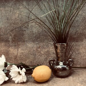 Mid Century Modern Silver Salem Pottery Vase - Etsy