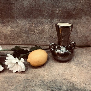 Mid Century Modern Silver Salem Pottery Vase - Etsy