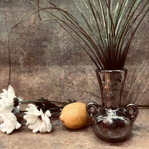 Mid Century Modern Silver Salem Pottery Vase - Etsy