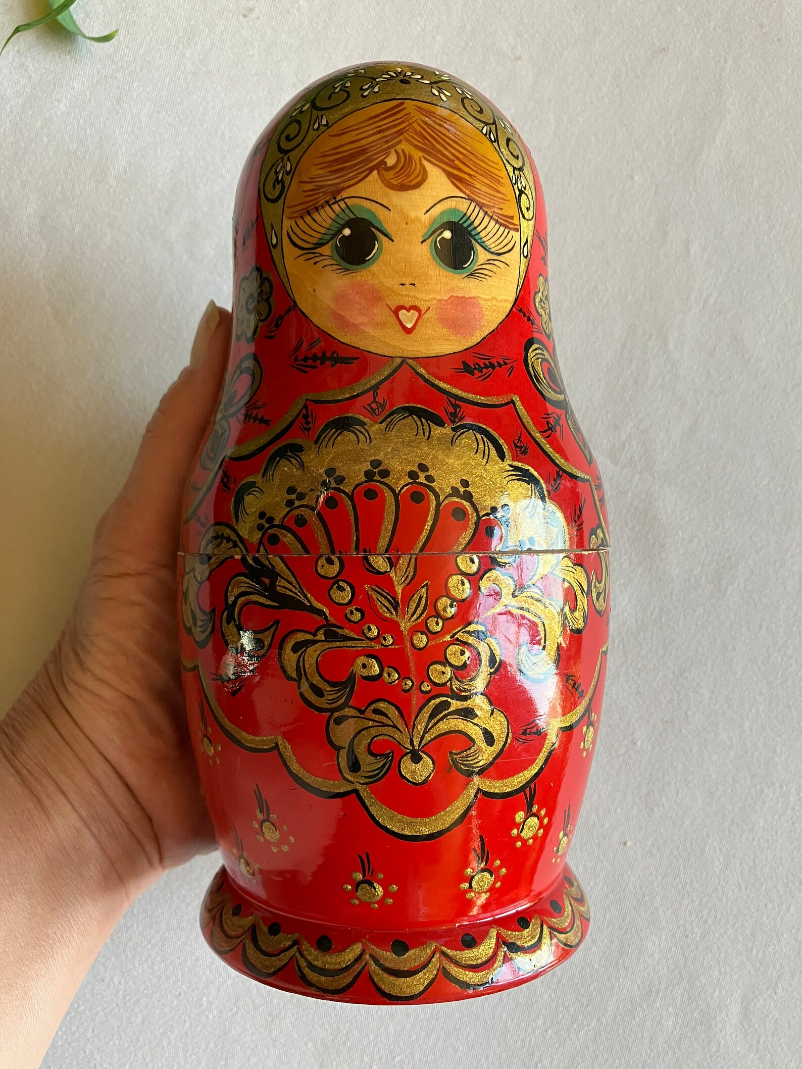 Vintage Russian Nesting Dolls Artisan Signed - Etsy