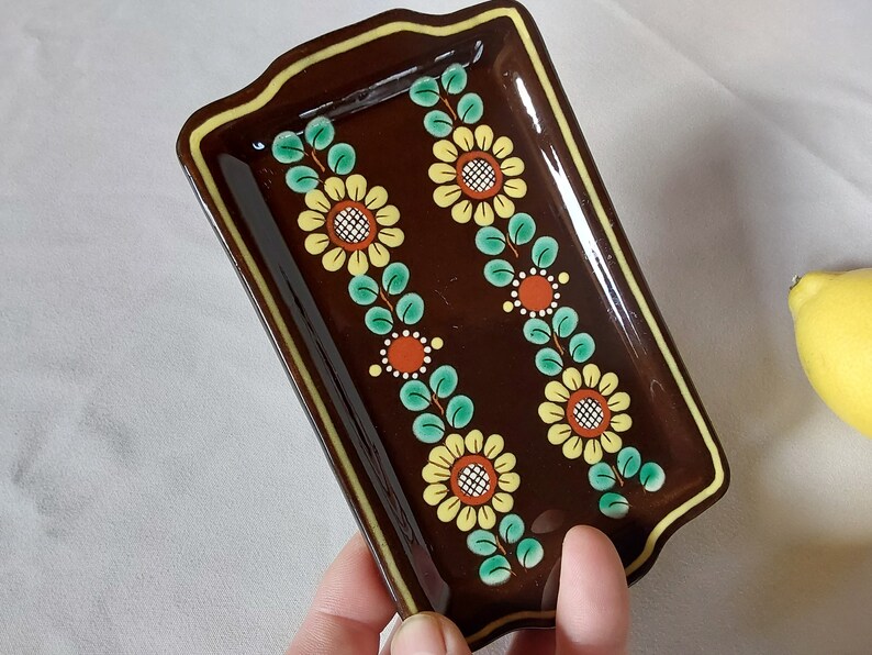 Vintage Willi Andre Heimberg Signed Pottery Tray Trinket Dish ...