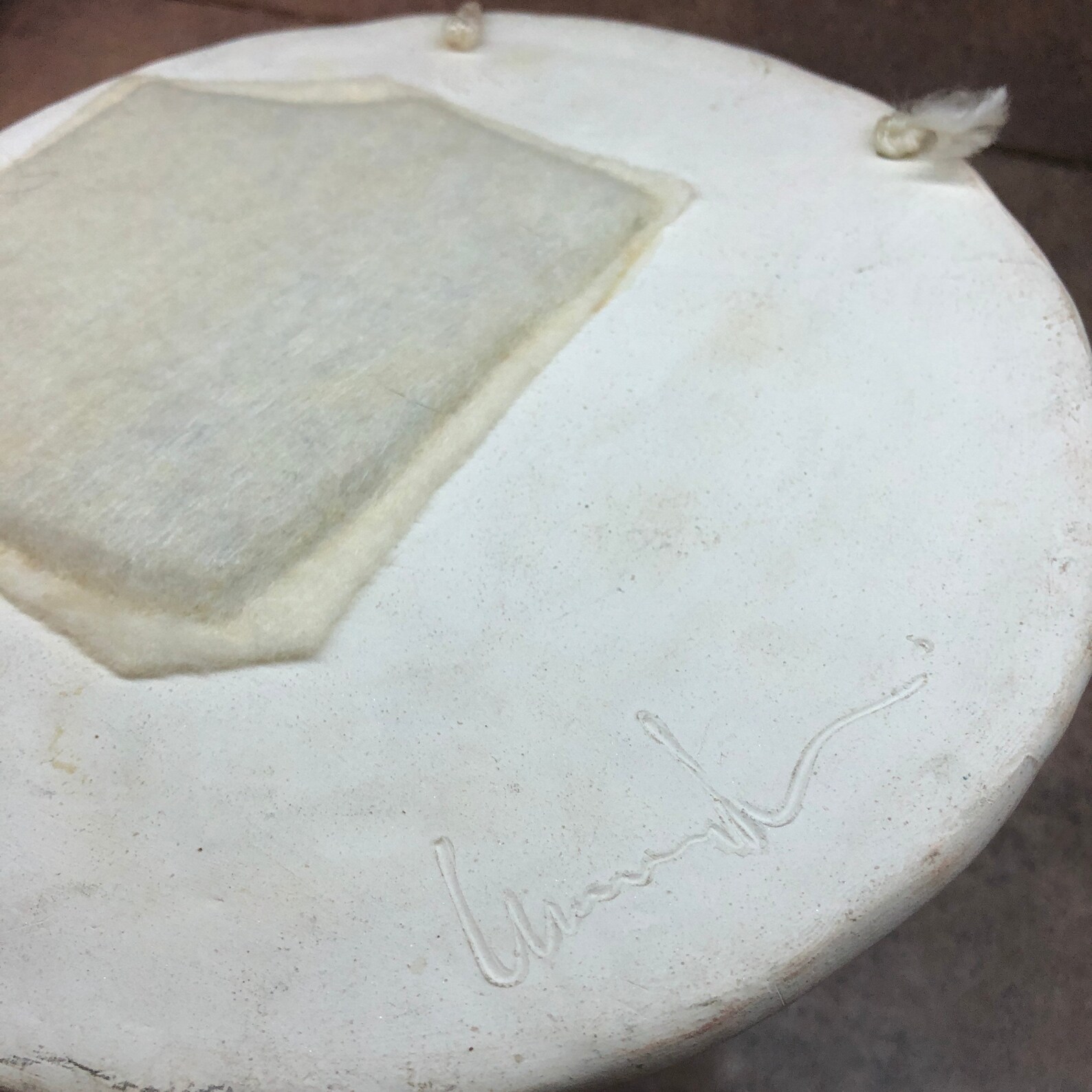 Vintage Hand Crafted Pottery Palm Tree Beach Mirrored Art Wall - Etsy