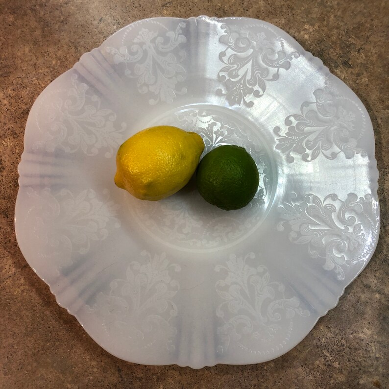 Antique Vintage Depression Glass Art Deco Opalescent Opal | Etsy