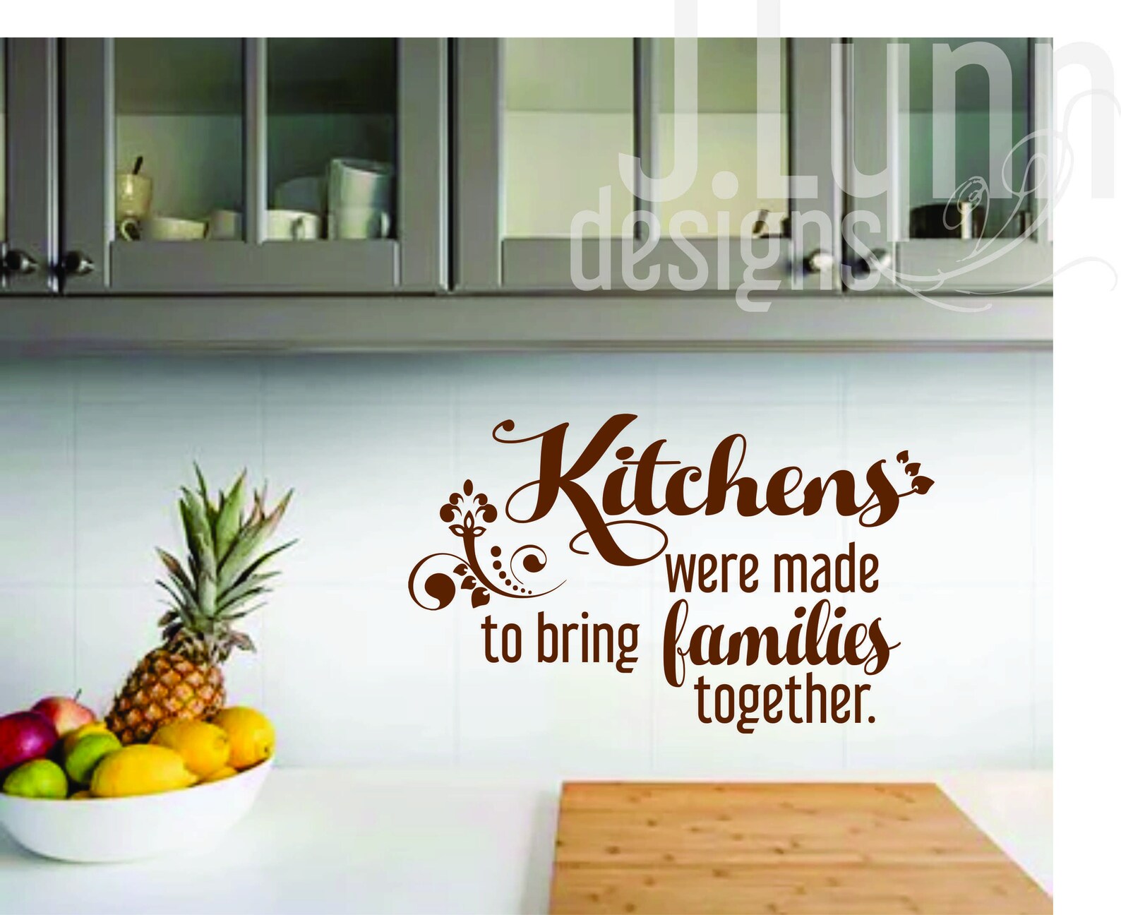 Kitchens Were Made to Bring Families Together Wall Decal Home Decor ...