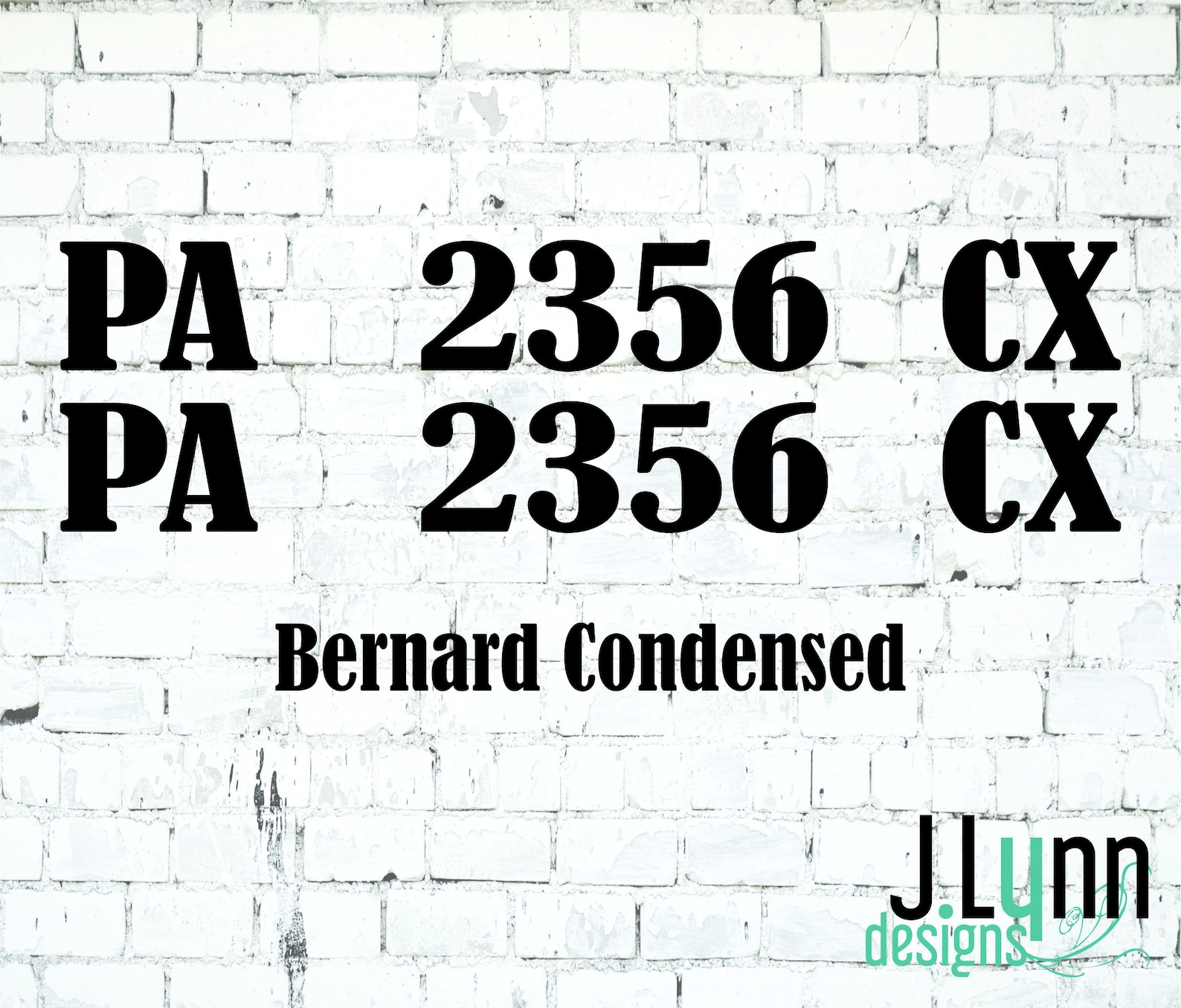 Custom Boat Registration Numbers Decals 3"x 22" Vinyl Stickers Pontoon ...