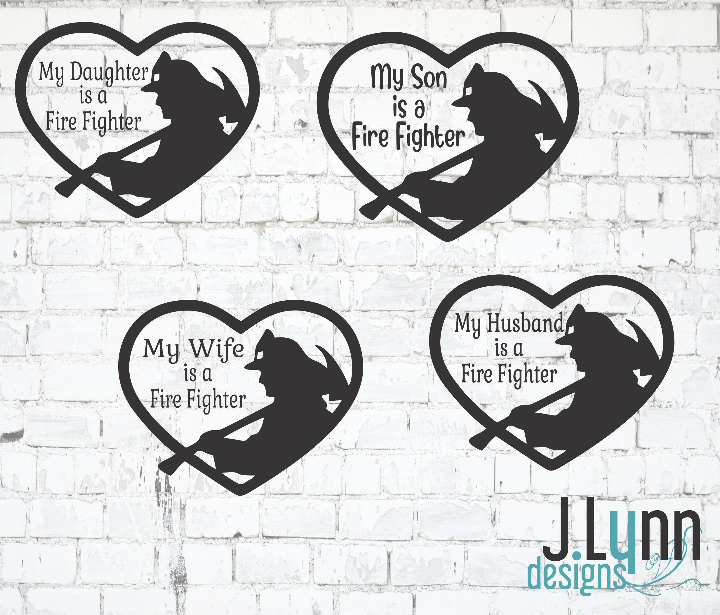 I Love My Firefighter Facebook Covers