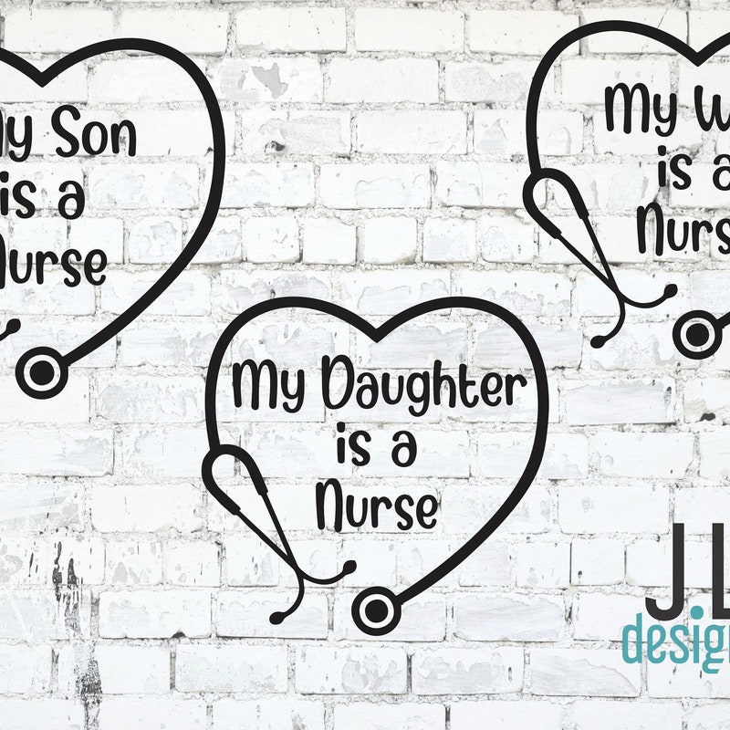 Car Decal Nurse Svg - Etsy