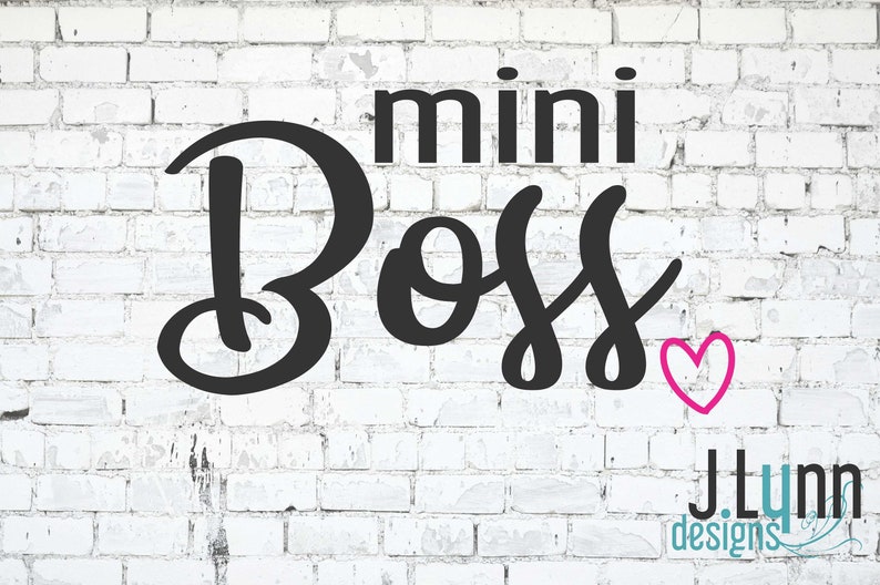 Boss Lady Mini Boss Bundle Wife Mom Boss Svg Dxf Eps Pdf Png Artwork ...